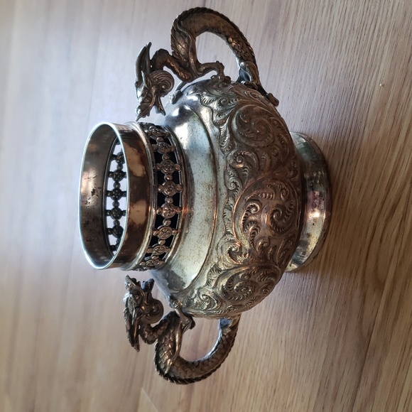 Derby Silver Co | Accents | Silver Derby Silver Co Vintage Dragon Decor ...